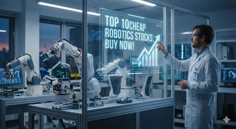 Top 10 Cheap Robotics Stocks To Buy Now • Global Market Bulletin